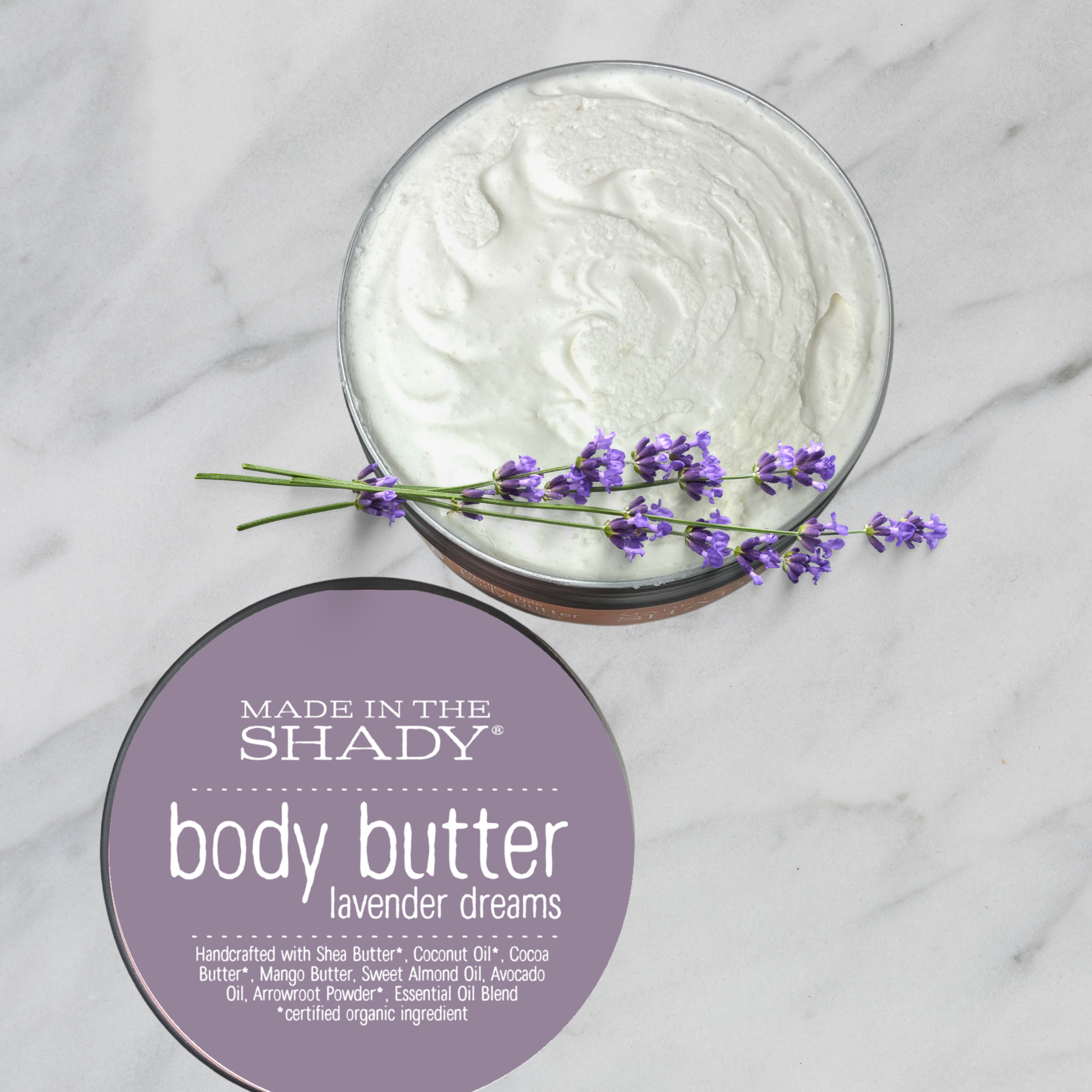 8oz Whipped Body Butter | Organic Shea & Cocoa Butter – Seasonal – Made ...